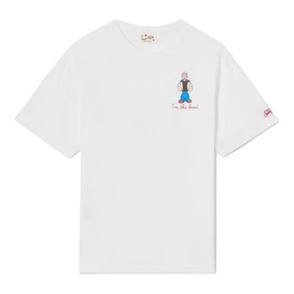 MC2 Saint Barth Portofino T-Shirt - - Tops - Herren - Wei&szlig; - XL
