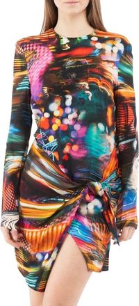 Moschino Femme, Robes, Multicolore, Taille: 34 FR Viscose Short Dress