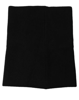 Dolce & Gabbana Cashmere Knitted Neck Warmer - Black