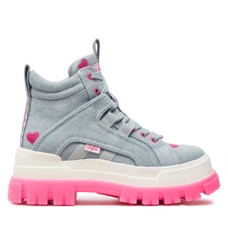 Buffalo Schn&uuml;rstiefeletten Buffalo Aspha Nc Mid 1622463 Blau