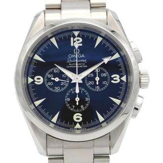 Omega Montre-bracelet vintage Pre-owned - Homme - Pre-owned - Bleu - Taille: ONE Size