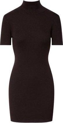 Calvin Klein Robe courte &agrave; col montant