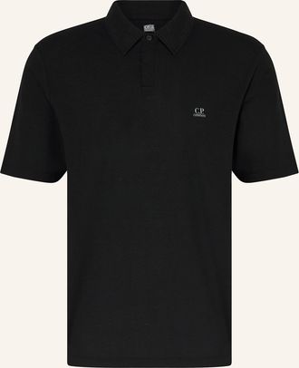 C.P. Company Jersey-Poloshirt schwarz