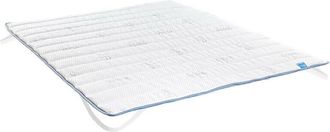 RELAX Topper x Cool Effet froid Garnissage fibres et mousse Respirant Haute fra&icirc;cheur Confort suppl&eacute;mentaire Fermet&eacute; moyenne Am&eacute;liore 160 x 190 cm