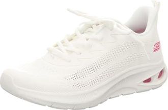 Skechers Femme Sleek Waves Bobs Unity Ondes ÉLÉGANTES, Off White Engineered Knit, 36.5 EU