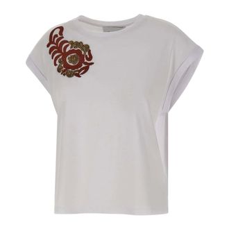 Kaos Kaos, Femme, Tops, Blanc, Taille: 44 FR Kaos T-shirts et Polos