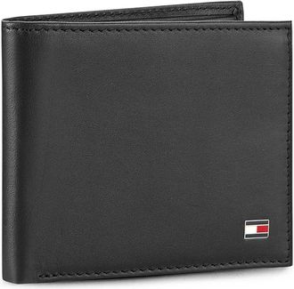 Tommy Hilfiger Geldb&ouml;rse Tommy Hilfiger Eton Mini Cc Wallet AM0AM00655/83365 Schwarz