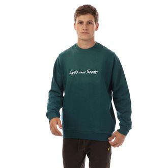 Lyle & Scott Sweatshirt f&uuml;r Herren (Gr&uuml;n/Wei&szlig;)