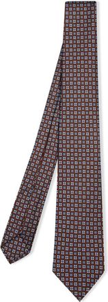 Kiton Homme, Accessoires, Blanc, Taille: ONE Size Cravate en soie