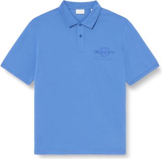 GANT REG Tonal Shield SS Polo