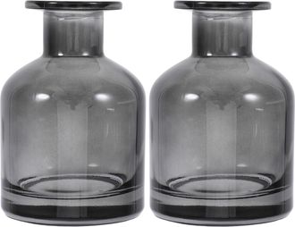 NUOBESTY VALICLUD 2st&uuml;cke Duft Diffusor Mit St&auml;bchen Leerer Glasdiffusor F&uuml;r &Auml;therische &Ouml;le Wohnaccessoires Kleine Glasflasche F&uuml;r Diffusoren Tragbar Und Nachf