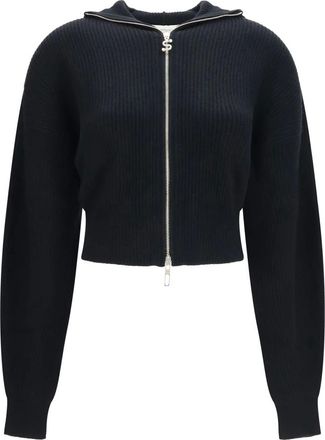 Sportmax Gilet c&ocirc;tel&eacute; Balco - Femme - Pulls - Noir - Taille: 38 FR