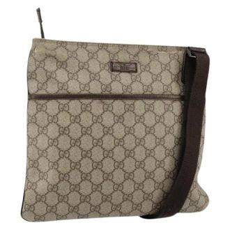 Gucci Sac bandouli&egrave;re Pre-owned - Femme - Pre-owned - Beige - Taille: ONE Size