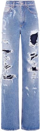 Paco Rabanne Femme, Jeans, Bleu, Taille: W26 Jeans droits