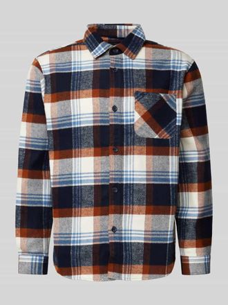 Fynch-Hatton Regular Fit Freizeithemd mit Brusttasche