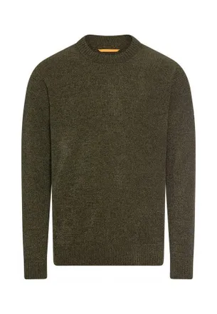 Camel Active Strickpullover mit Rundhalsausschnitt