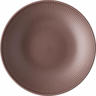 Thomas Clay Rust Teller tief 28 cm, Braun