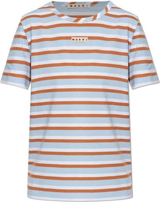 Marni Femme, Tops, Bleu, Taille: 36 FR T-Chemises