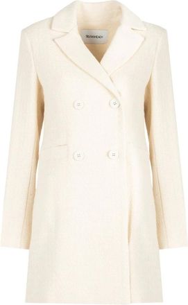 Silvian Heach Manteau Double-Poitrine - Femme - Manteaux - Beige - Taille: 32 FR
