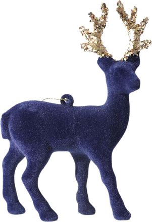 Generic Weihnachts -Rentier -Flocken - Hero -Elch -Ornament | Haushirschschmuck | Hirsche Festliche Figur | Rentierestatue Für Urlaub Mantel Baumschreibtisch 