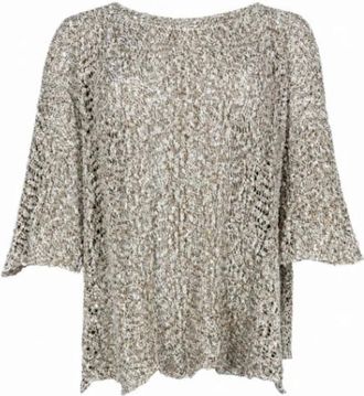 D.exterior Femme, Pulls, Beige, Taille: 42 FR D.exterior T-shirts et Polos