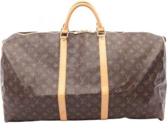 Louis Vuitton Sac Boston doccasion - Femme - Pre-owned - Brun - Taille: ONE Size