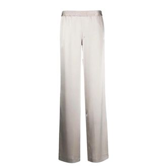 Pantaloni Torino Beige Palazzo Hose - Lydia - - Trousers - Damen - Beige - 2XS