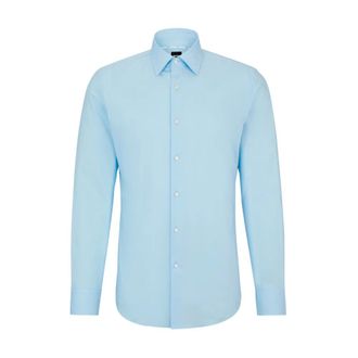 HUGO BOSS Homme, Chemises, Bleu, Taille: 3XL Chemise Habill&eacute;e Coupe Ajust&eacute;e