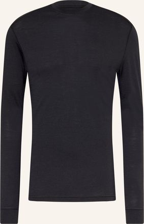 super.natural Funktionsw&auml;sche-Shirt tundra175 Mit Merinowolle schwarz