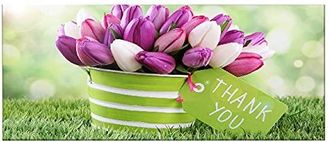 Homemania Wandbild, Blumen, Natur, für Wohnzimmer, Schlafzimmer, mehrfarbig, 70 x 3 x 100 cm, HM20KNV70 x 100 - 189, Polyester, Holz