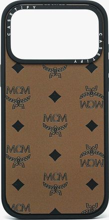 MCM iPhone 17 Pro Max Impact-iPhone-H&uuml;lle MCM X CASETiFY mit Monogramm
