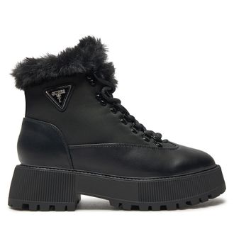 Guess Schn&uuml;rstiefeletten Guess Rezim FLFREZ ELE10 Schwarz