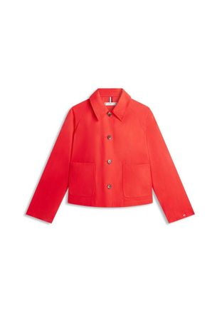 Tommy Hilfiger Damen &Uuml;bergangsjacke aus Bio-Baumwolle