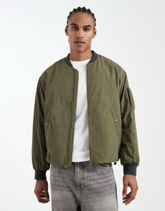 Asos Gr&uuml;ne Bomberjacke