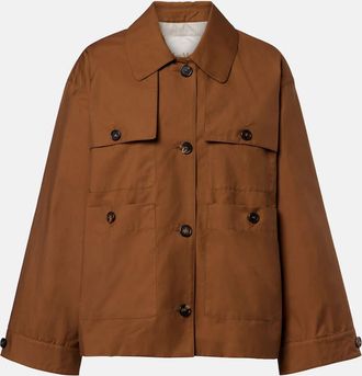 Max Mara The Cube Jacke Bouquet aus Twill