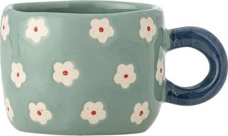 Bloomingville Tasse en gr&egrave;s &agrave; fleurs Nini Bloomingville