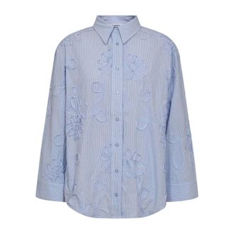 Co'Couture Damen, Blusen & Hemden, Blau, XLGr&ouml;&szlig;e