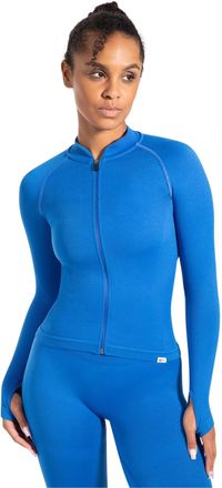 Smilodox Trainingsjacke Damen Revia, Slim Fit Laufjacke mit Stehkragen & Daumenöffnungen, Fitness Oberteil, elastisches Funktionsmaterial, Sportjacke für Worko