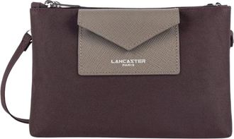 Lancaster Smart Kba Double Clutch - Femme - Sacs - Brun - Taille: ONE Size