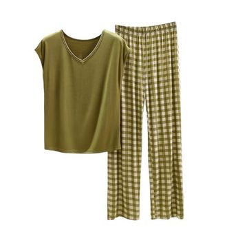 Generic Surv&ecirc;tement pour femme &agrave; col rond et en peluche &eacute;paisse et chaude en laine dagneau - Ensemble de sport tendance pour lhiver - Surv&ecirc;tement pour femme -