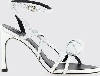 Rotate Sandales en cuir avec application naud