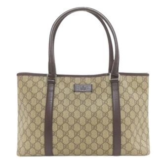 Gucci Pre-owned Vintage Tote Bag - - Pre-owned - Damen - Braun - ONE SIZE