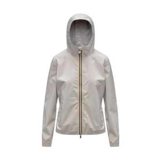 K-Way Lil 2.0 Stretch Dot Jacket - - Jackets - Damen - Beige - L