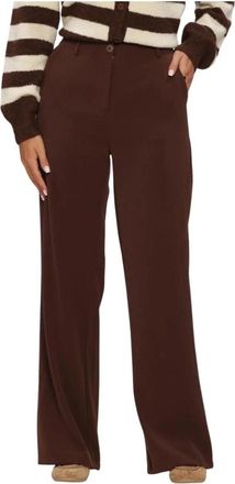 Ydence Hose Solange - - Trousers - Damen - Braun - S