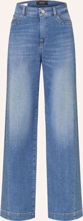 Marc Cain Wide Leg Jeans Warri Mit Nieten blau
