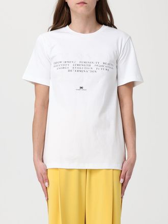 Elisabetta Franchi T-Shirt ELISABETTA FRANCHI Damen Farbe Wei&szlig;