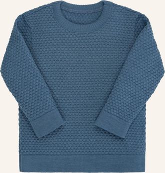 Disana Strick-Pullover blau