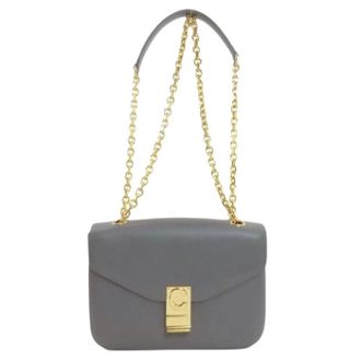 Celine Sac bandouli&egrave;re vintage Pre-owned - Femme - Pre-owned - Gris - Taille: ONE Size