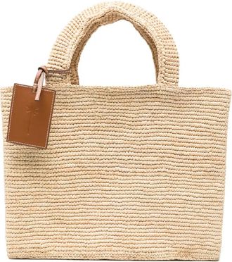Maneb&igrave; Mittelgro&szlig;e New Sunset Tote Bag - Nude