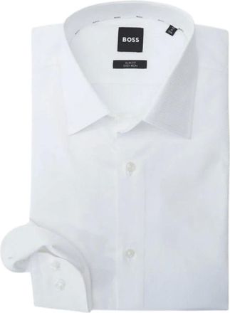 HUGO BOSS Homme, Chemises, Blanc, Taille: L Boss - Chemises > Formal Chemises